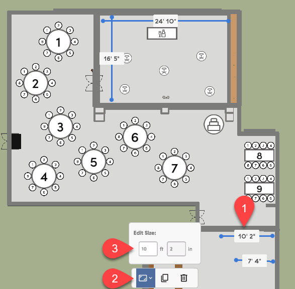 How do I add measurements to my floorplan? – Floorplans by Tripleseat ...