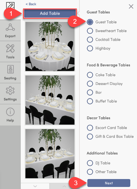 How do I create tables with different designs? – Merri Help Center
